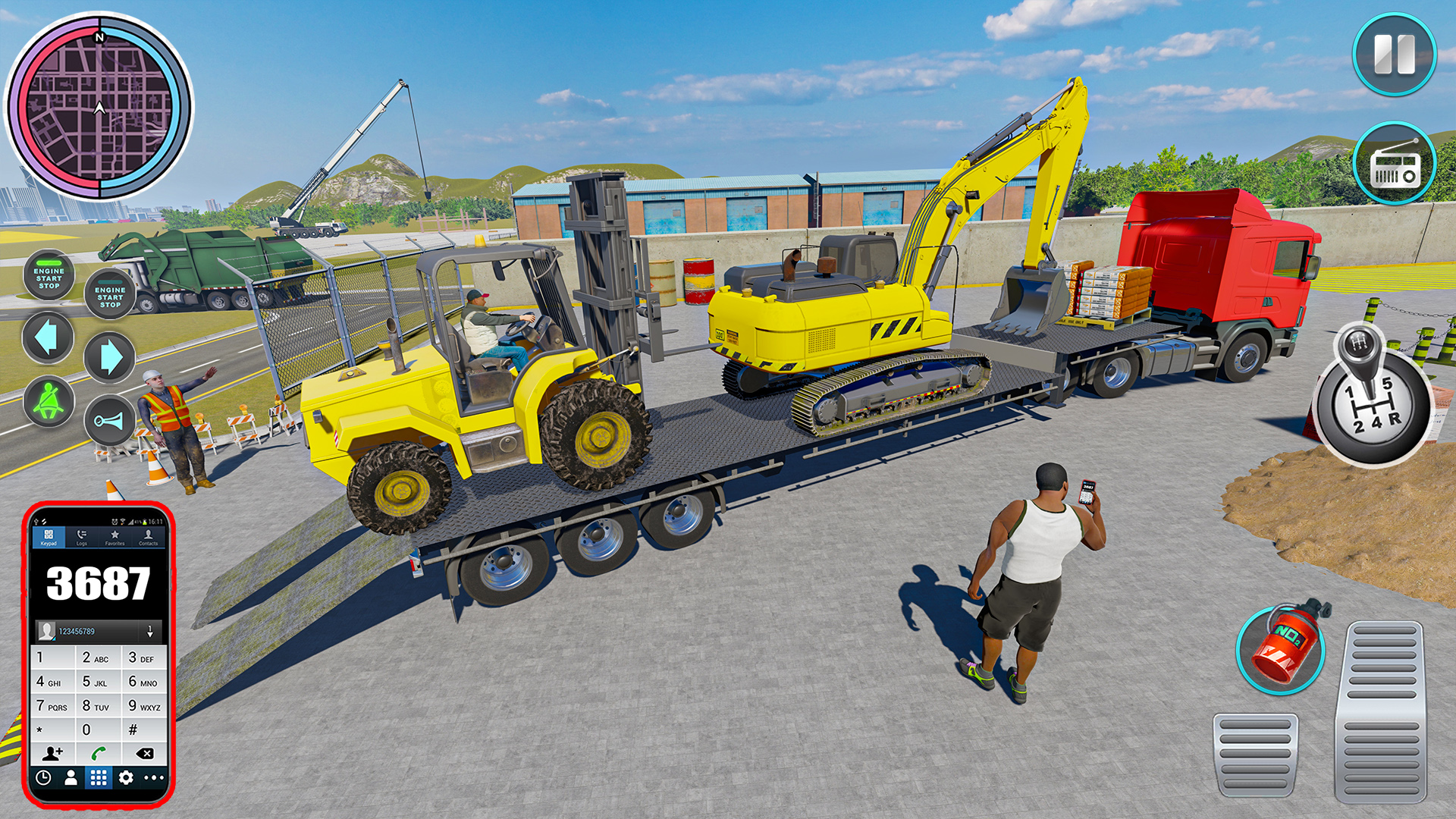 Truck Driving Simulator Game: Real Open World Truck Driver 3D - App on ...