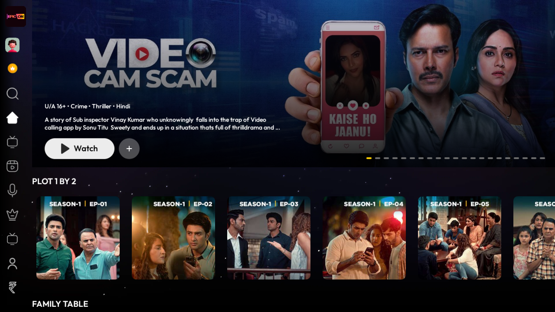 EPIC ON - Originals, TV Shows, Movies & Podcasts - App on Amazon Appstore