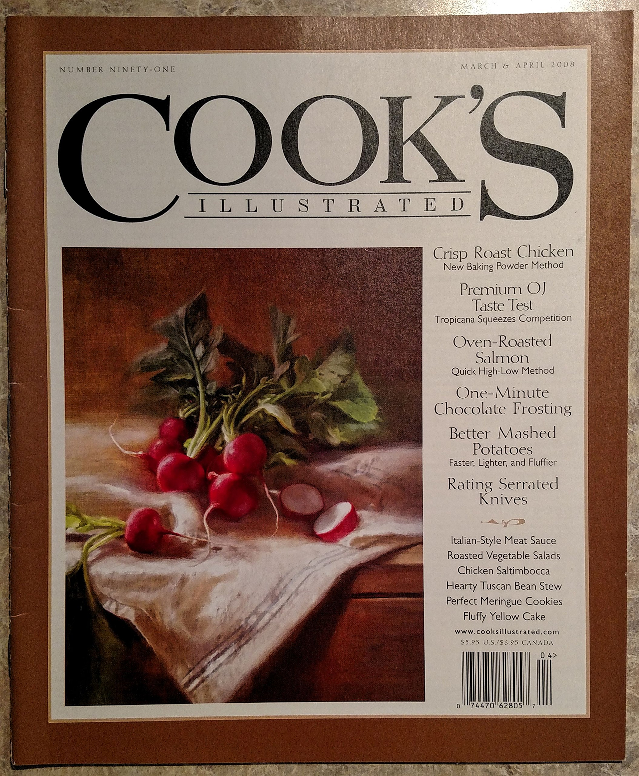 Cook's Illustrated, April 2008 Issue: Editors of COOK'S ILLUSTRATED ...