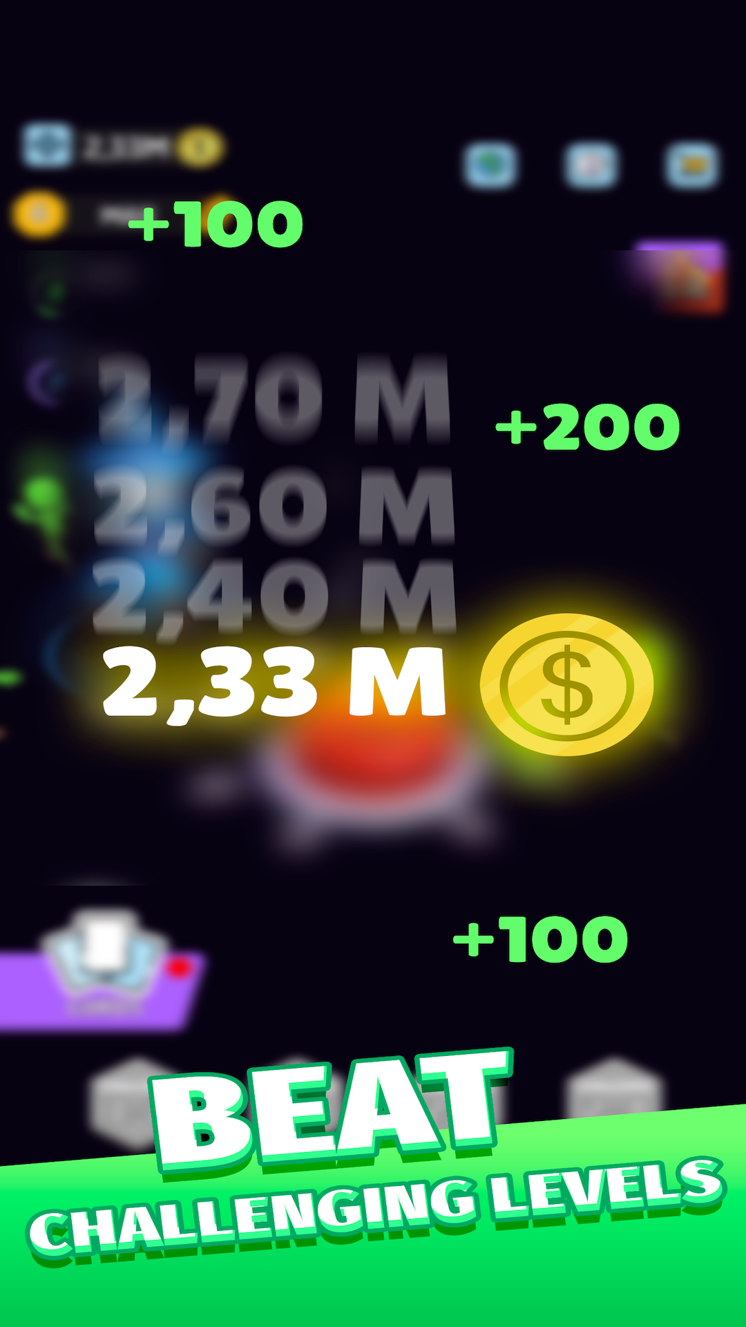 Idle Green button: Stress relief games - clicker app - App on Amazon ...