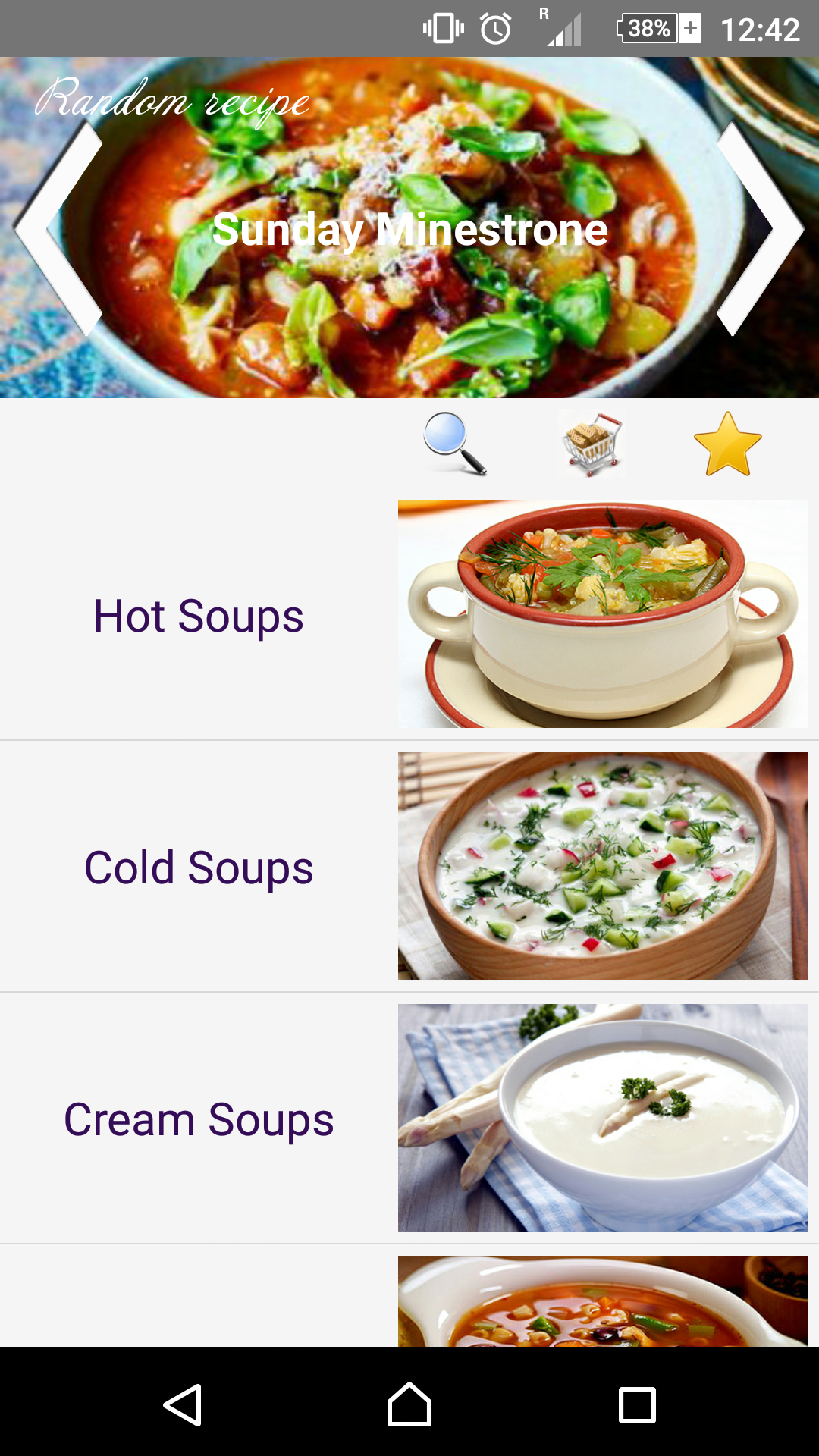 Soup Recipes - App on Amazon Appstore