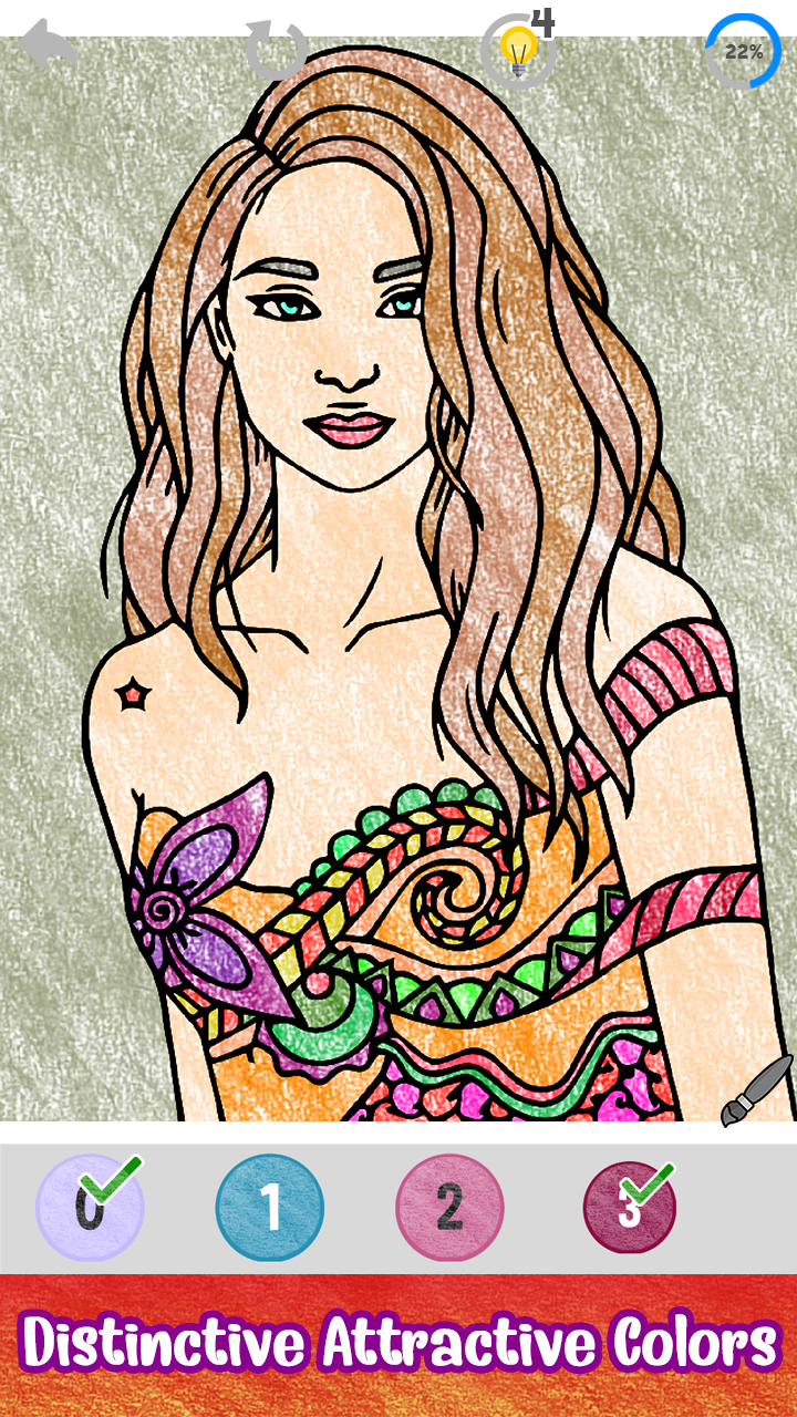 Models Color by Number - Girls Paint + Glitter + Crayon + Oil Paint ...