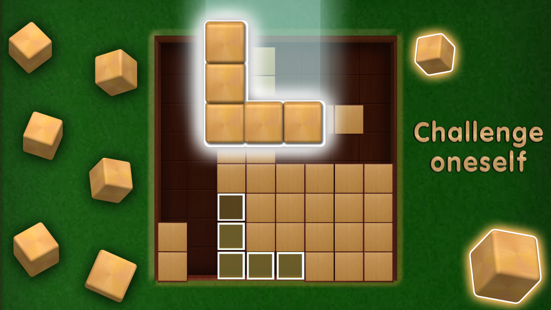 Wooden Cube 3D Block Puzzle - App on the Amazon Appstore