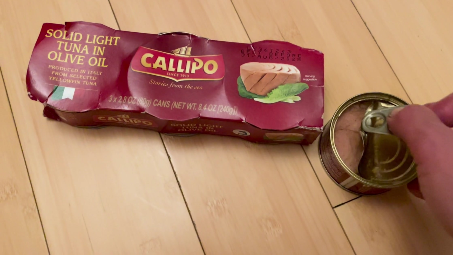 Watch Callipo Italian Canned Tuna in Olive Oil Review & Demo on Amazon Live