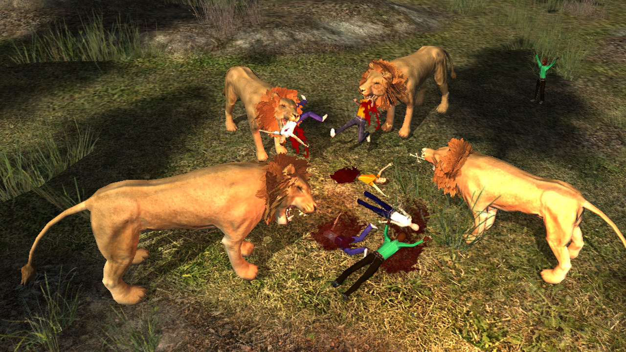 Aplicación Lion Attack Simulator 3D en Amazon Appstore