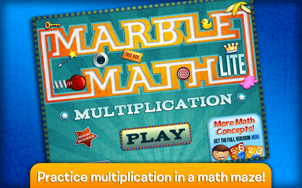 Marble Math Multiplication - App on Amazon Appstore