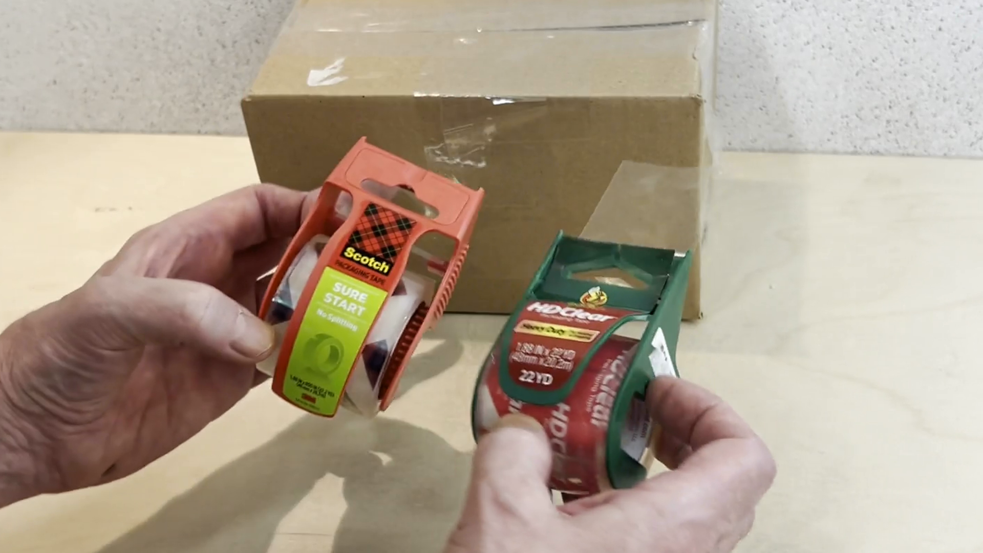 Watch Scotch vs Duck Packing Tape - Is There Any Difference? on Amazon Live
