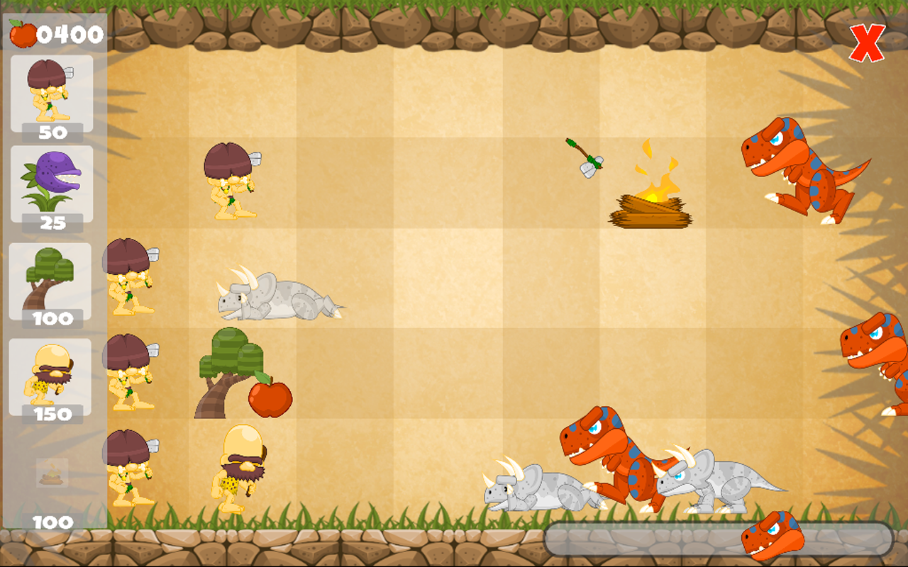 Caveman vs Dinosaurs Tower Defense Game - App on Amazon Appstore
