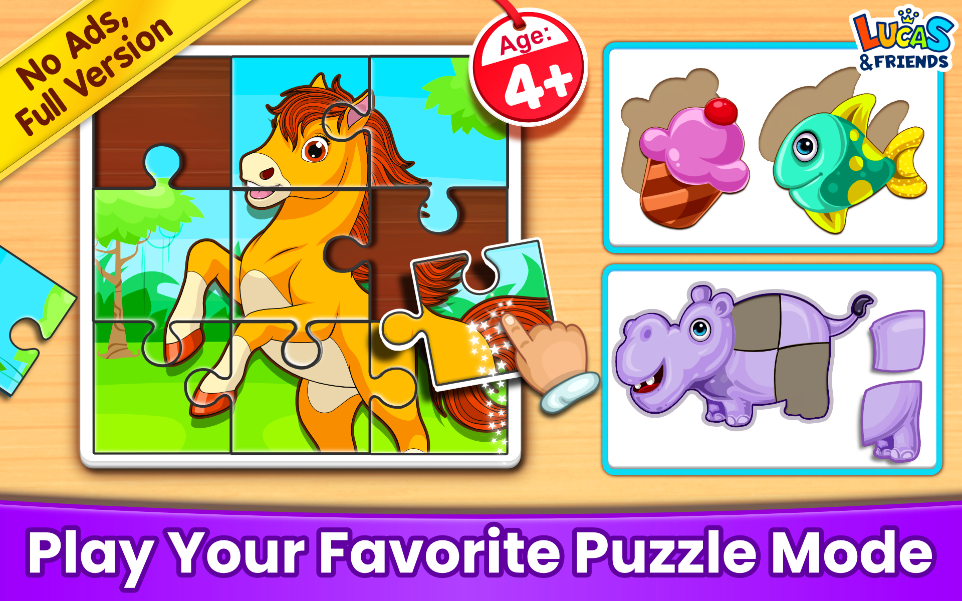 Puzzle Kids - Animals Shapes and Jigsaw Puzzles - App on Amazon Appstore
