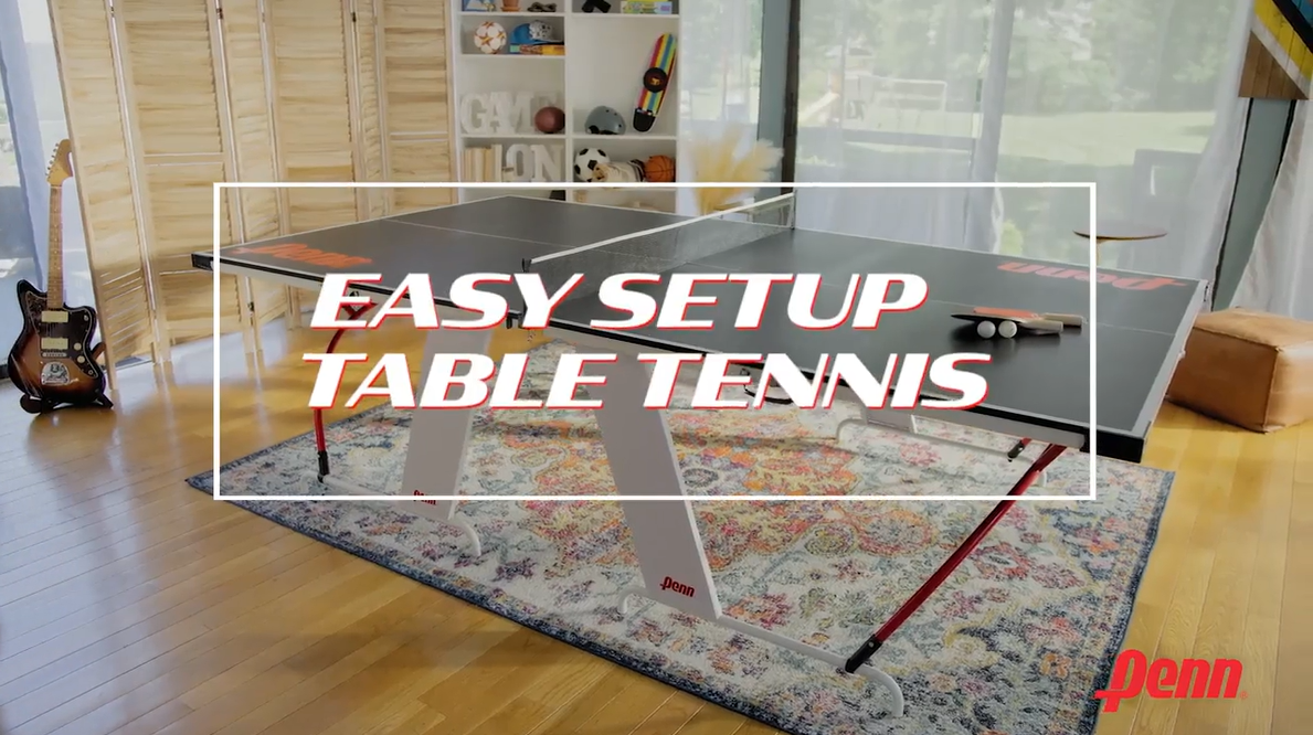 Watch Penn Easy Setup Table Tennis Tables on Amazon Live