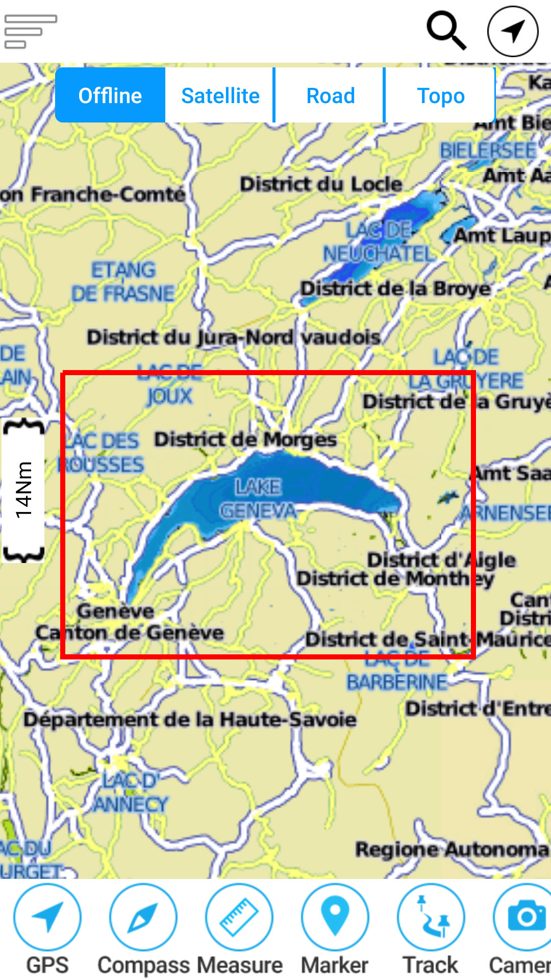 Lake Geneva Offline GPS Nautical Chart - App on Amazon Appstore