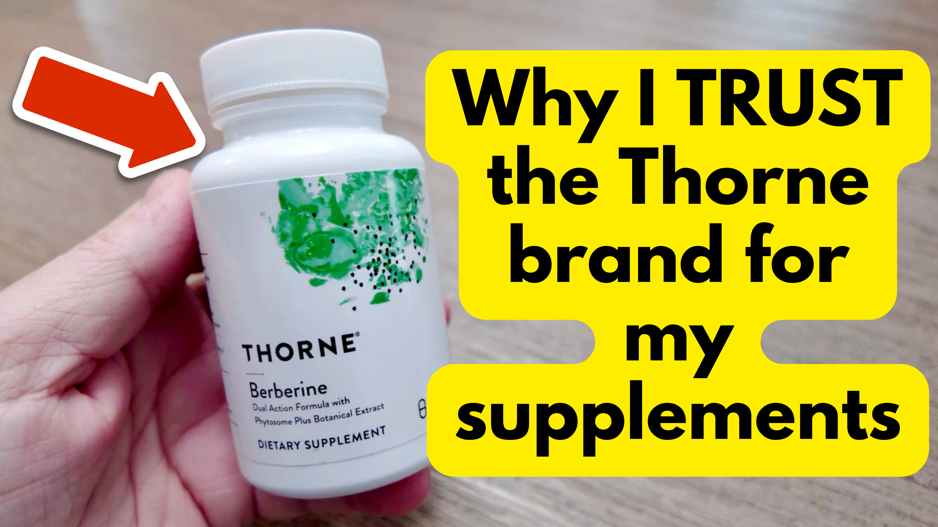 Watch Why I TRUST the Thorne brand for my supplements on Amazon Live