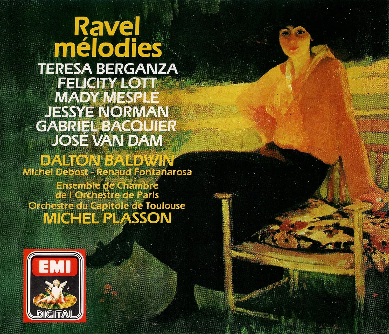 Berganza, Plasson, Lott, Dalton Baldwin - Ravel: Melodies - Amazon.com ...