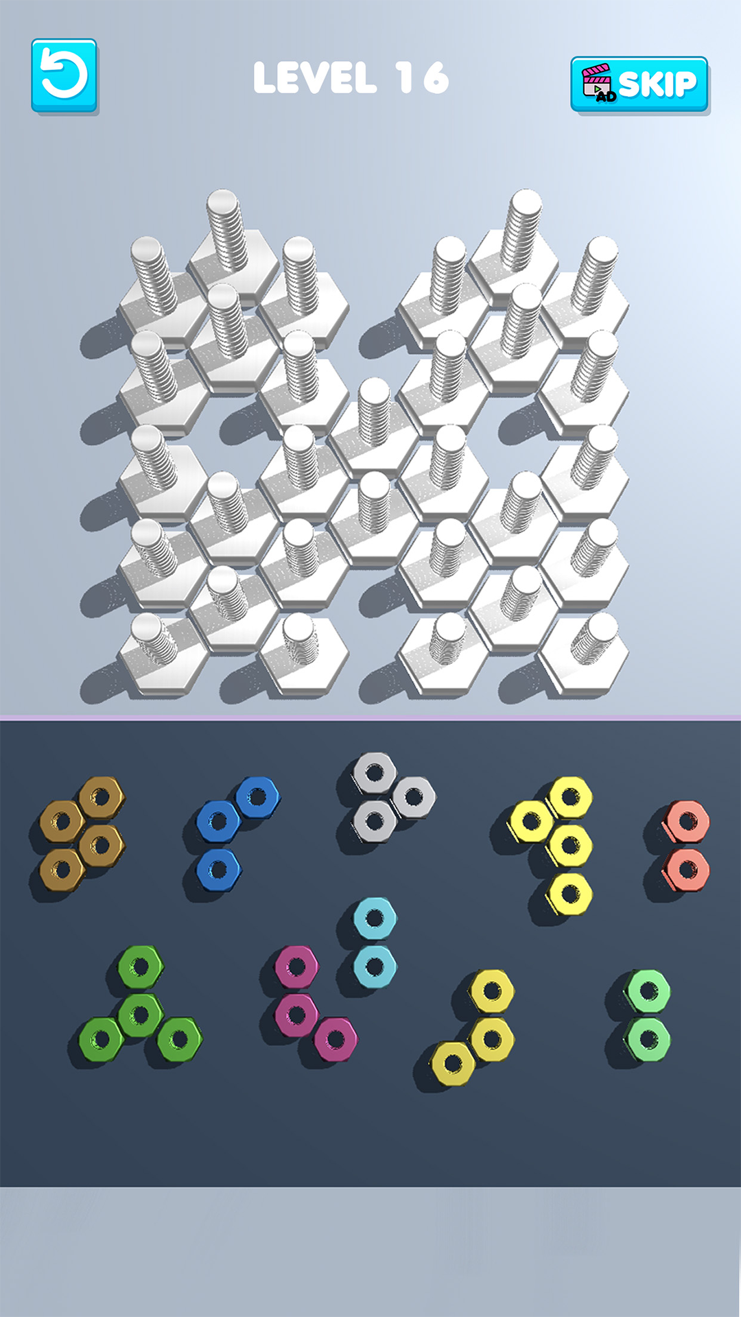 Hex Nuts & Bolts Jigsaw Puzzle - App on Amazon Appstore