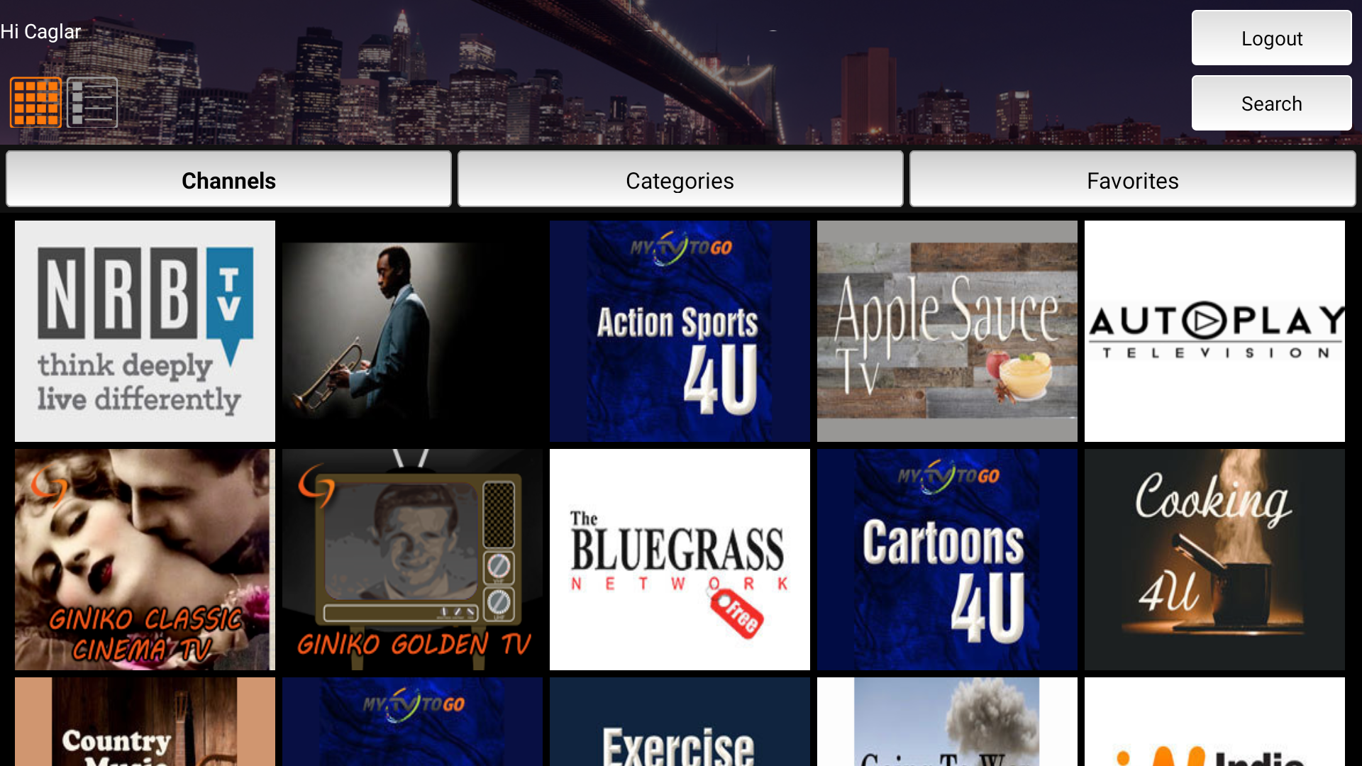 Giniko USA for Fire TV - App on Amazon Appstore