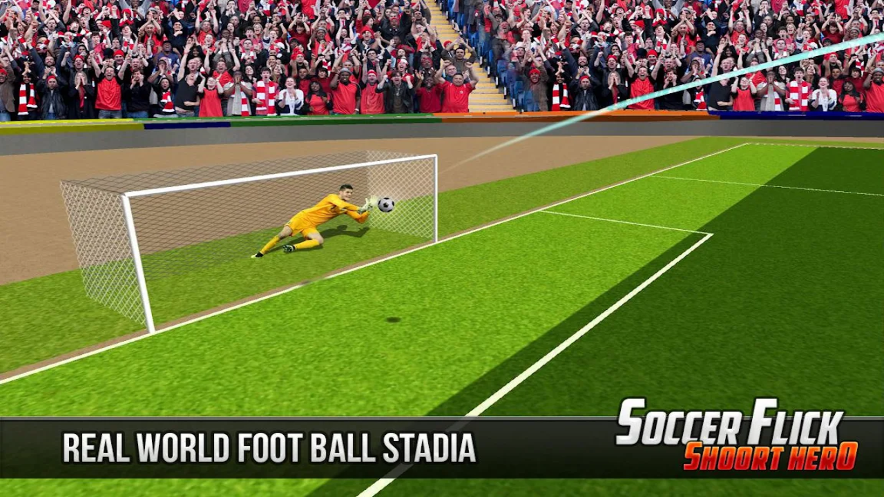 Flick Real Soccer Extreme Shoot Soccer Game World Soccer Dream Football ...