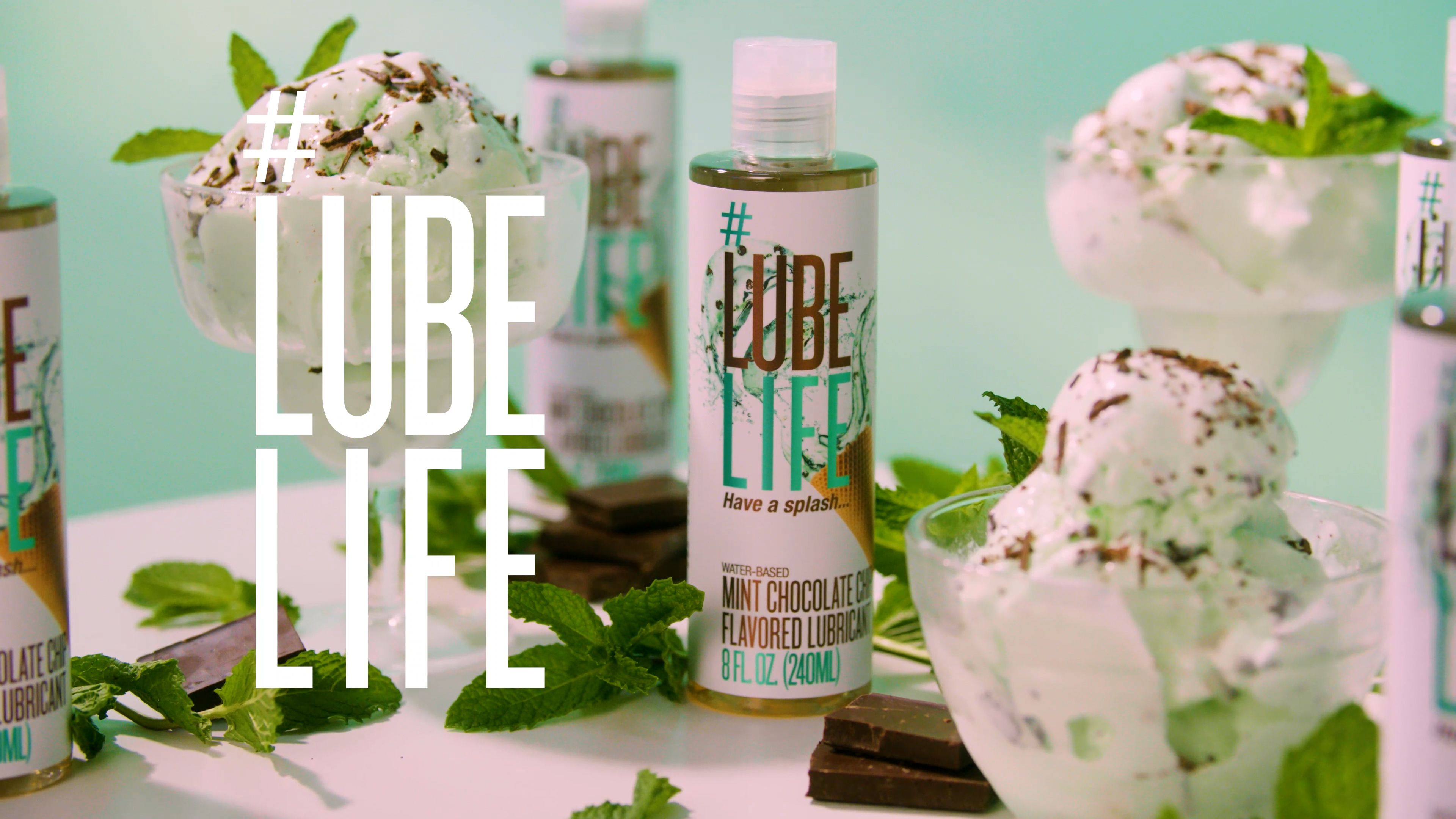Watch #LubeLife Mint Chocolate Chip Flavored Lubricant on Amazon Live