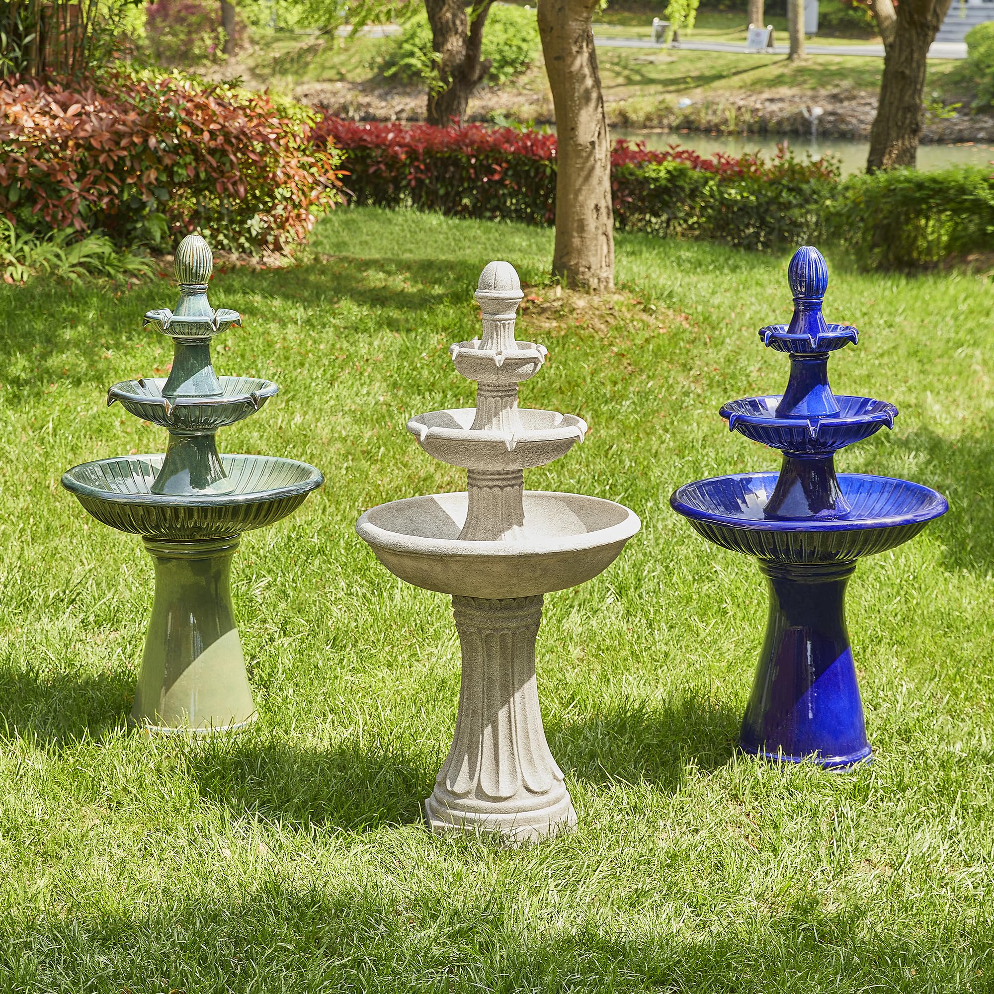 Outdoor Ceramic Fountains