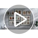 Amazon.com - Frametory, 16x16 Picture Frame - for Nine 4x4 Photos ...