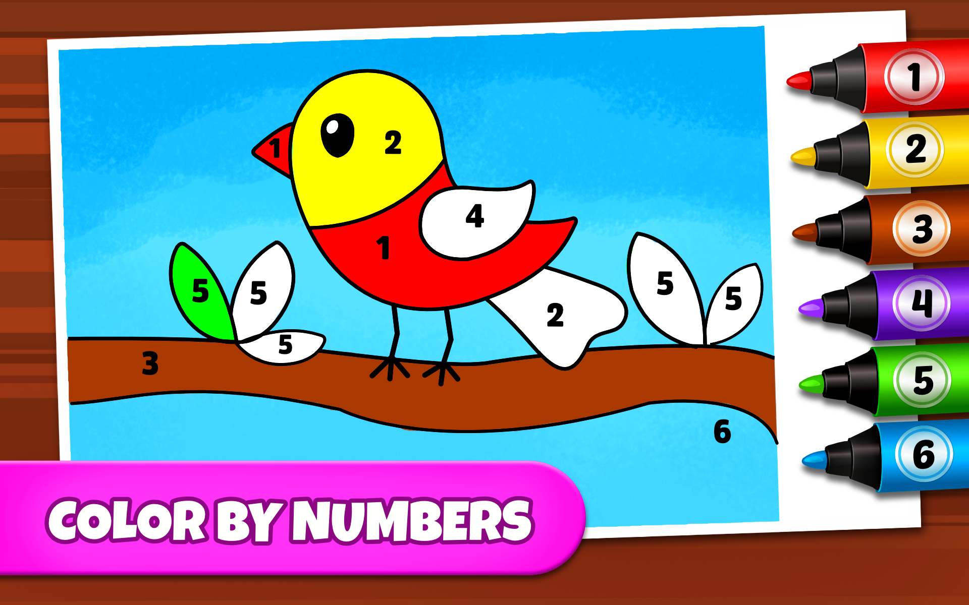 Coloring Games - Coloring Book, Painting, Glow Draw, Color by Numbers ...