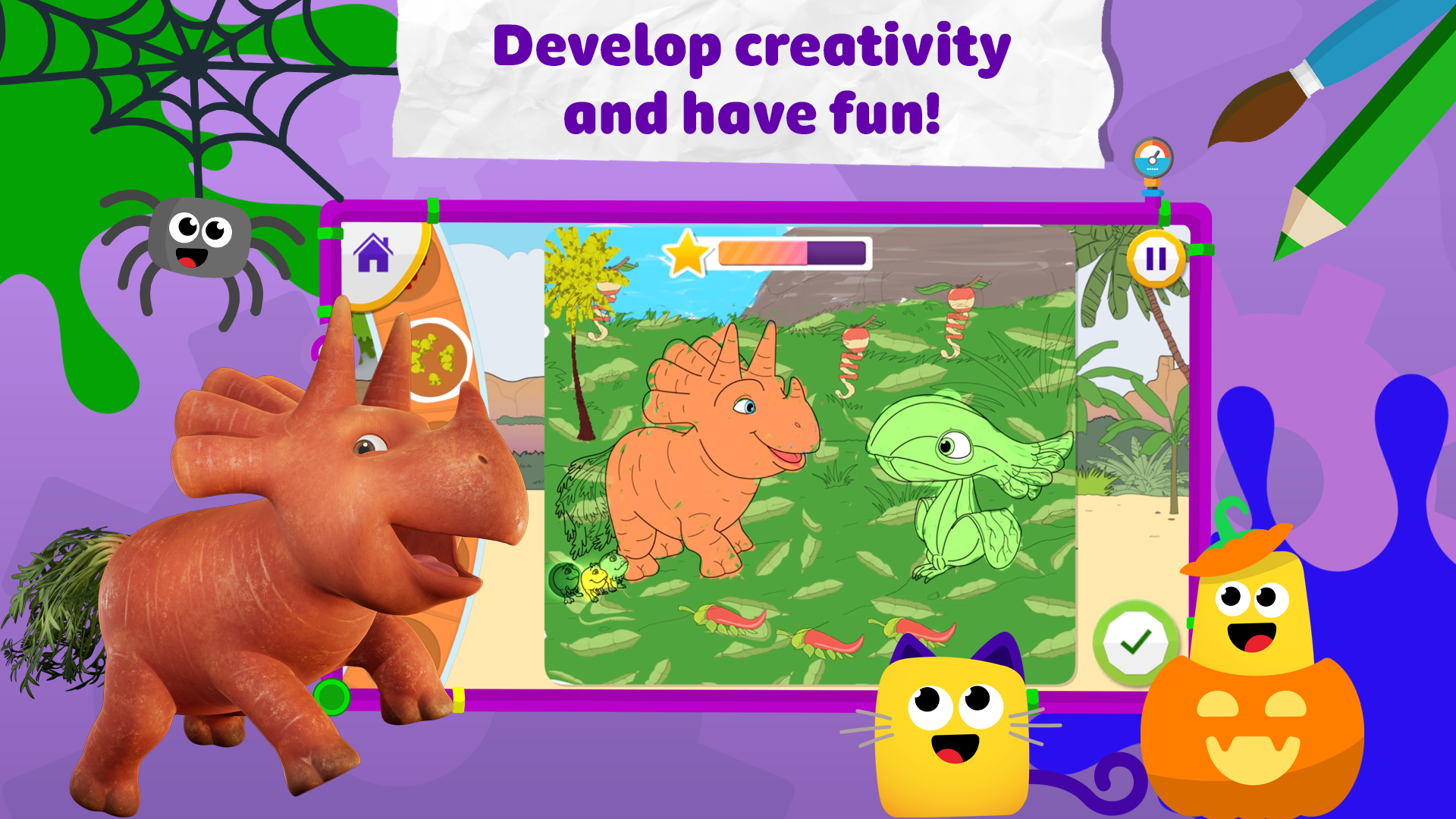 BBC CBeebies Get Creative - Build, paint and play! - App on the Amazon ...