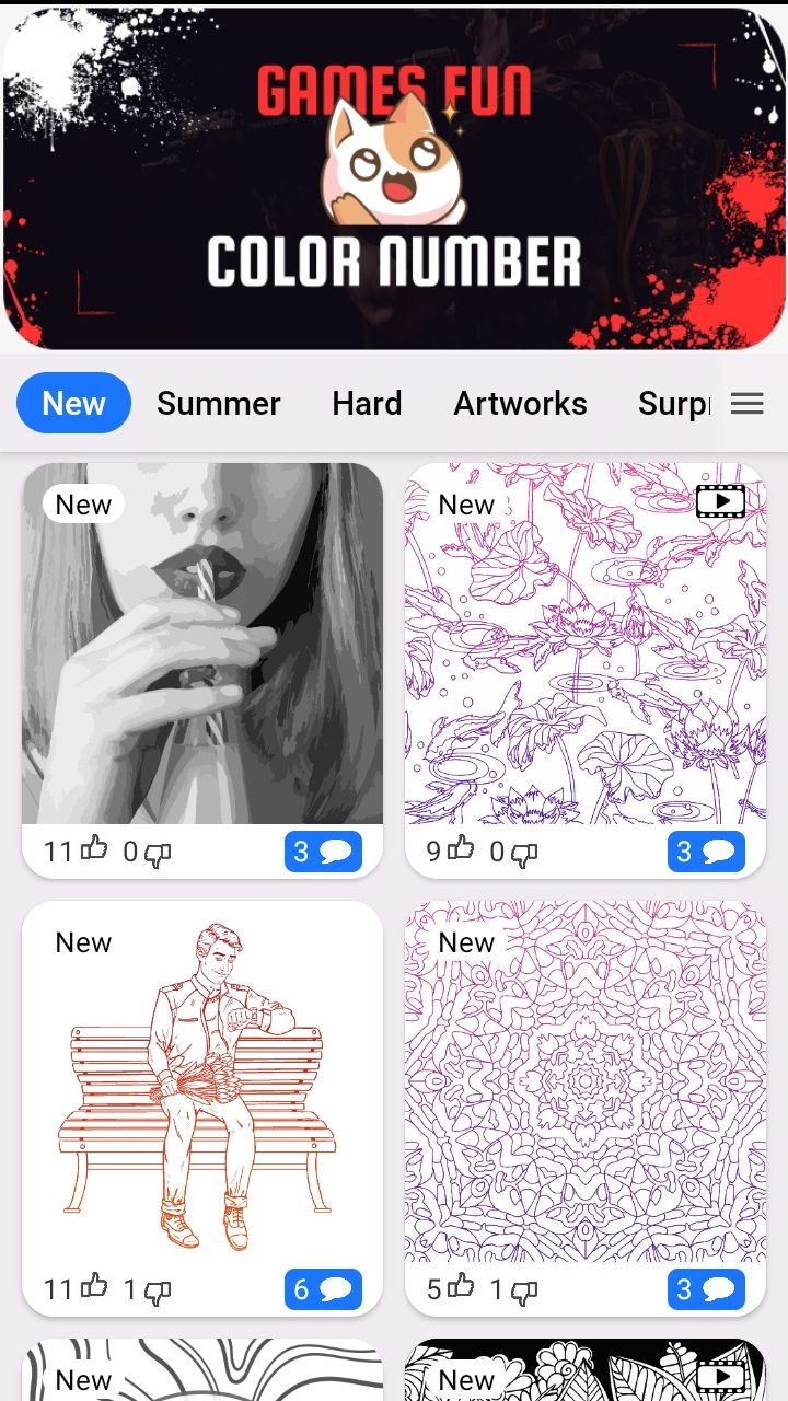 Color by Number - New Games Paint - App on Amazon Appstore
