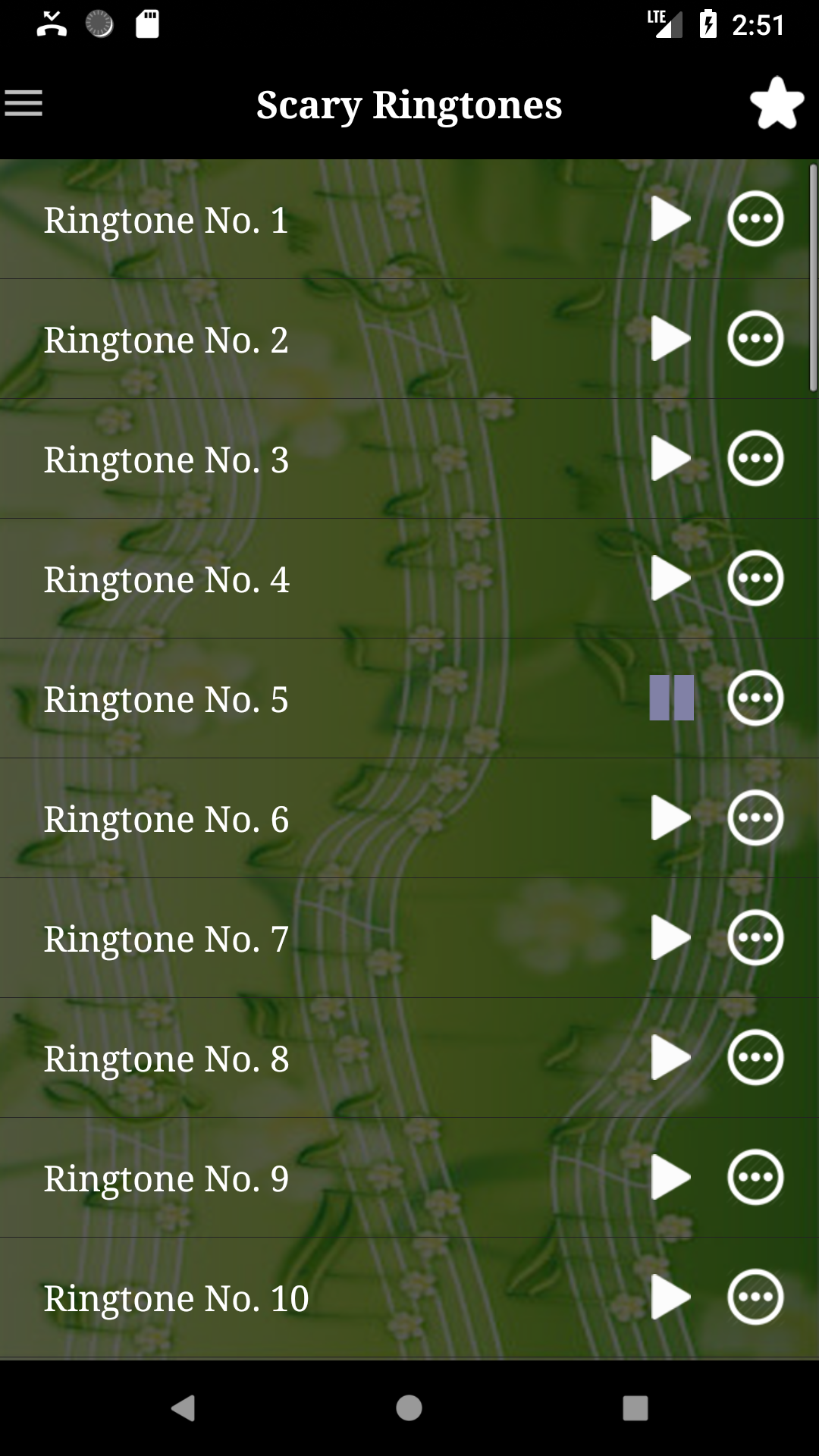 Scary Ringtones-Amazonアプリストアのアプリ