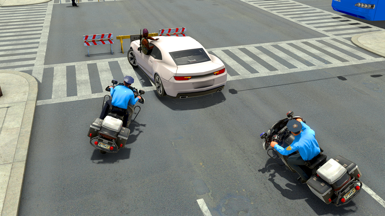 City Police Bike Chase Simulator: Police Action 3D - App on the Amazon ...
