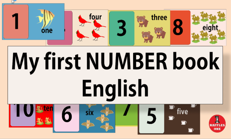 My first NUMBER book-English - Application sur Amazon Appstore