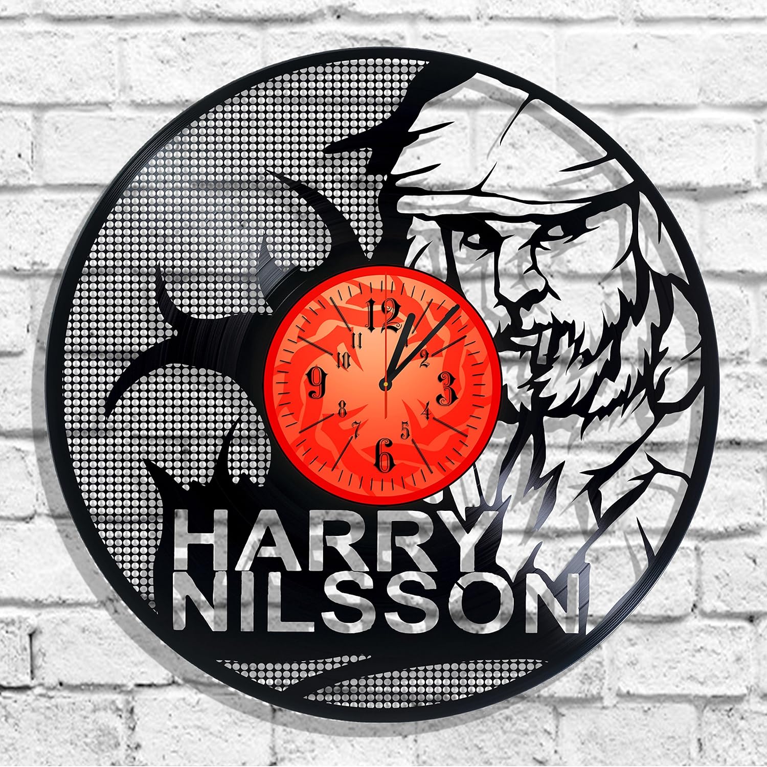 Harry Nilsson Design Wall Clock, Harry Nilsson Decal, Harry Nilsson ...
