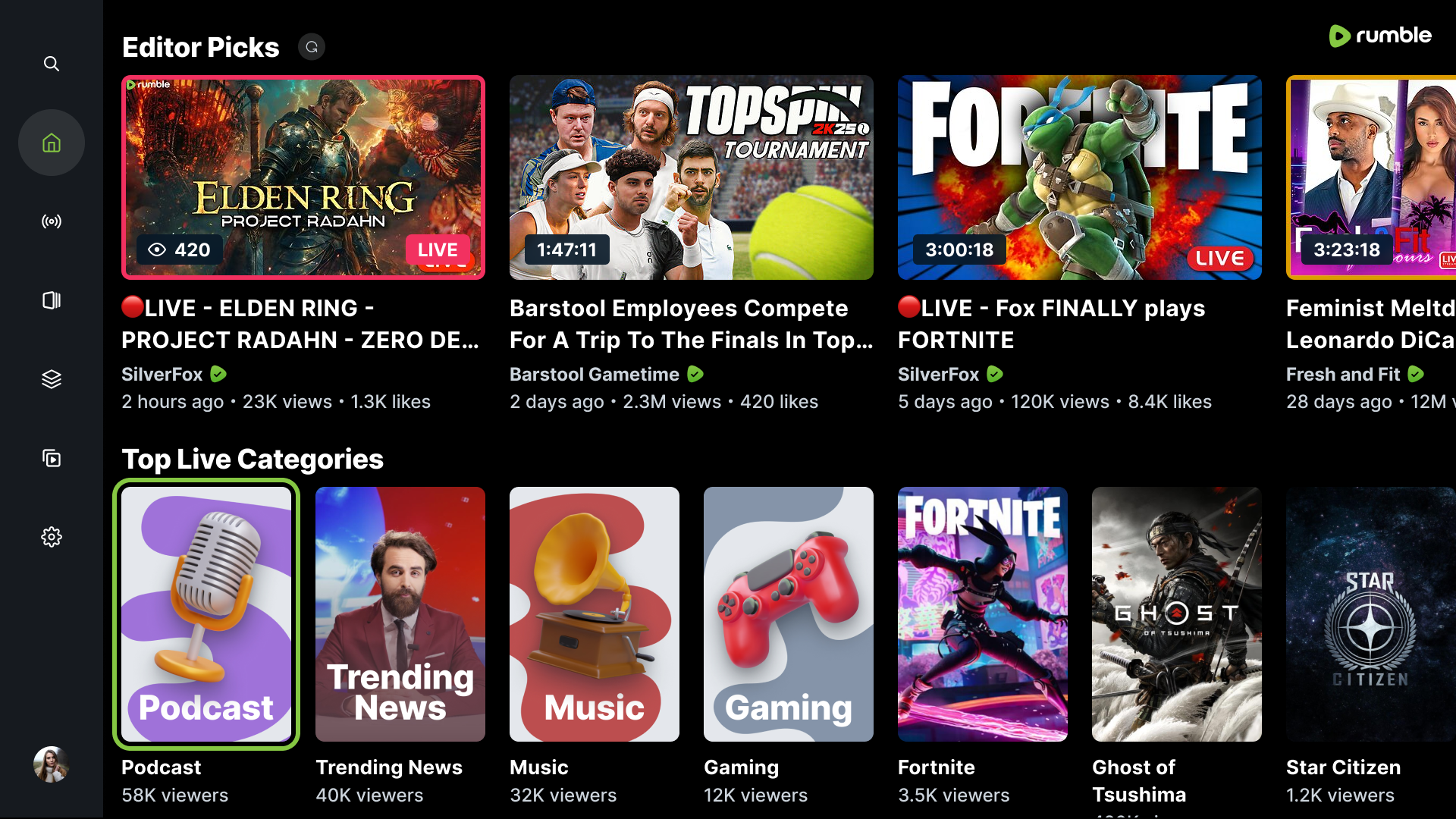 Rumble - App on the Amazon Appstore