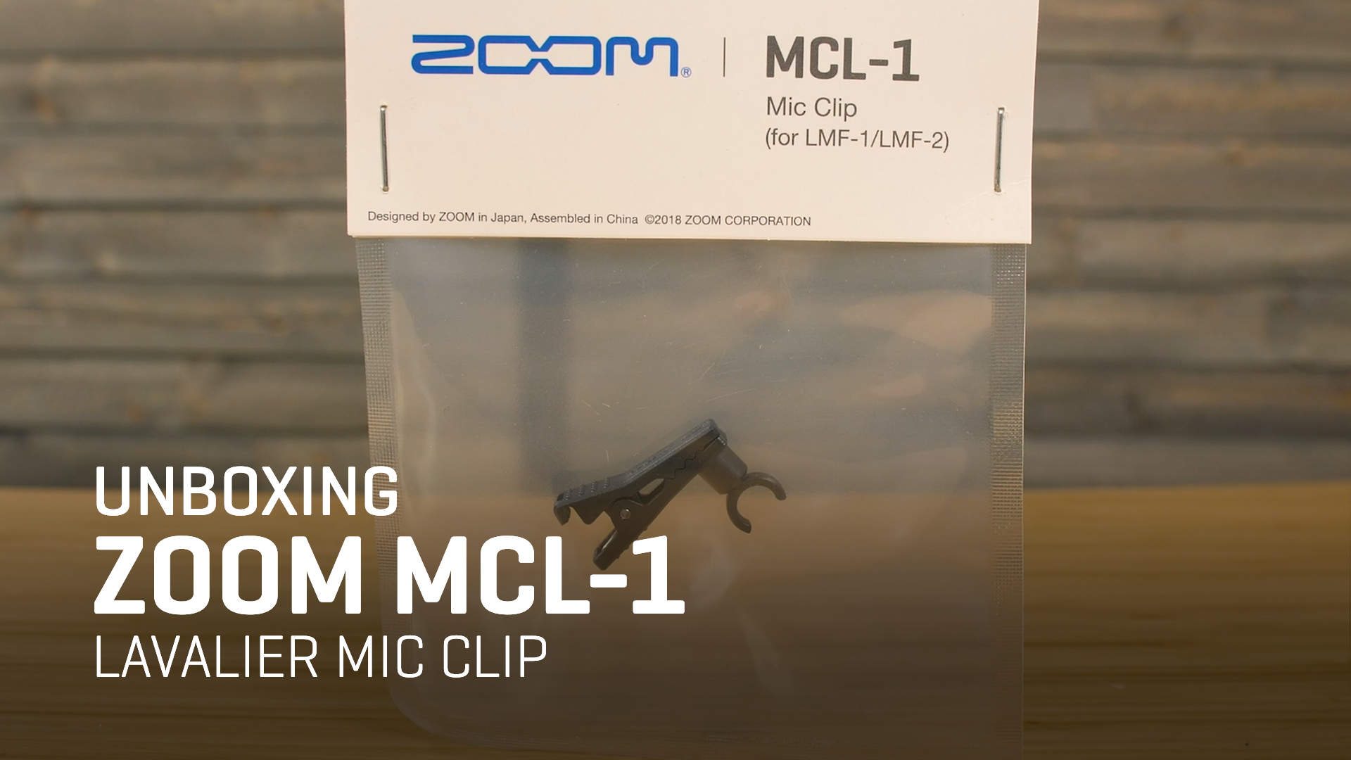 Snapklik.com : Zoom MCL-1 Lavalier Microphone Clip, Designed To Be Used