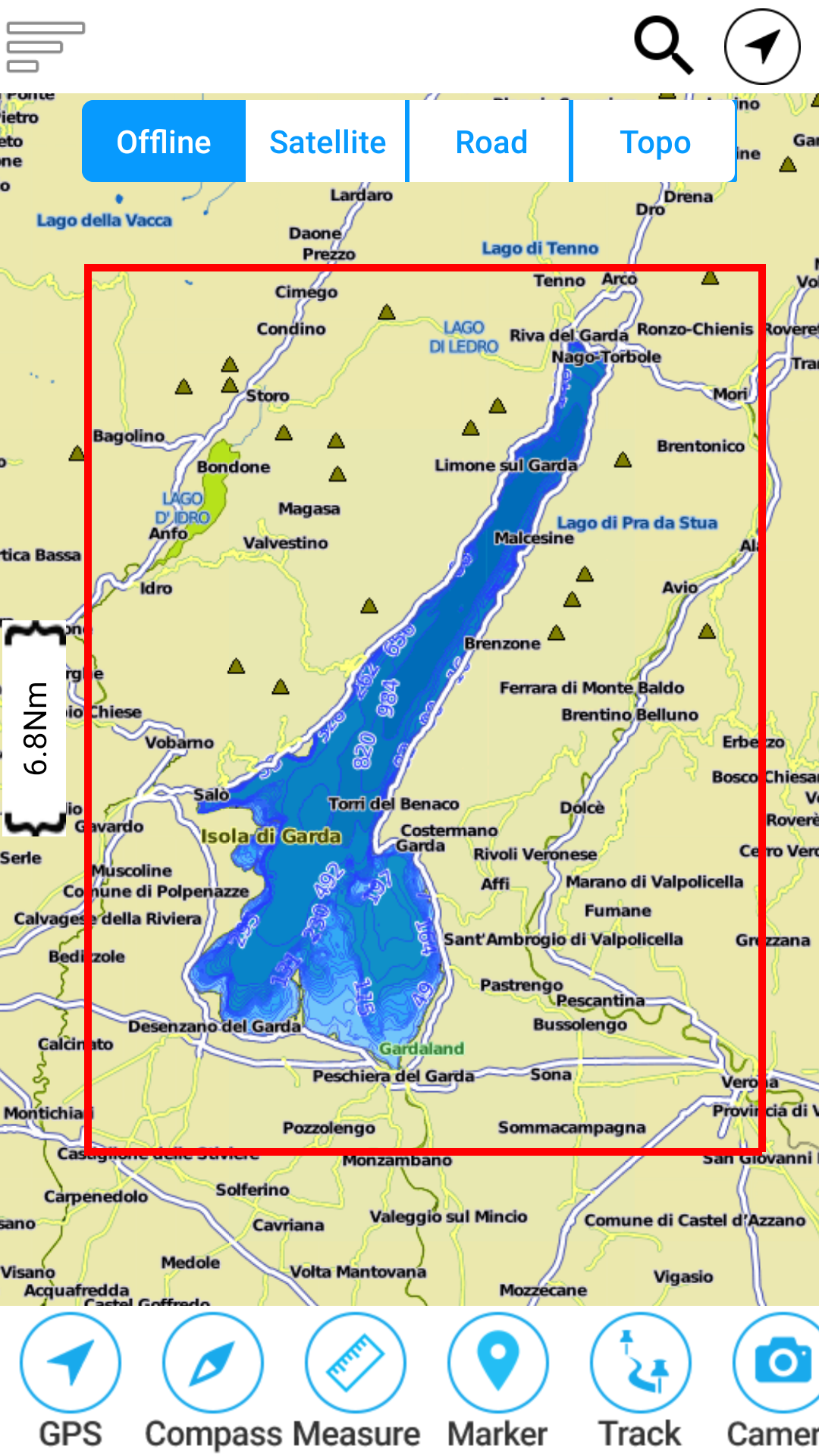 Lake Garda Offline GPS Nautical Charts - App on Amazon Appstore