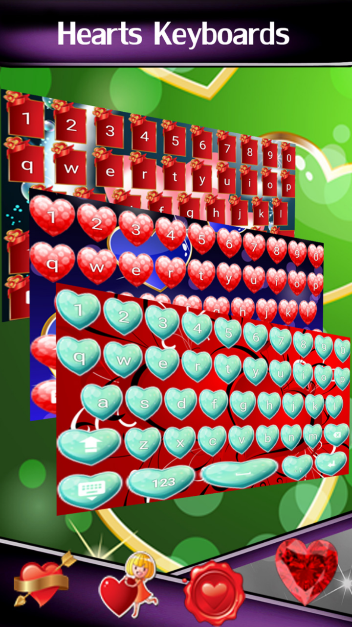 Hearts Keyboards - App on Amazon Appstore