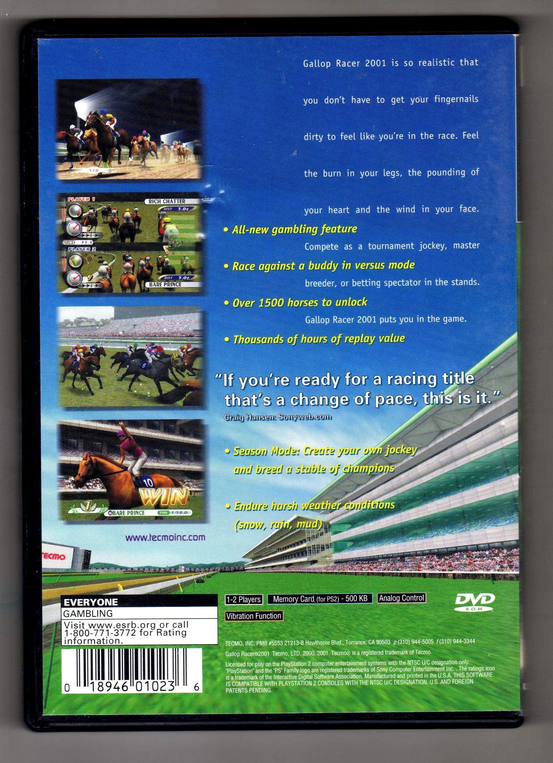 Snapklik.com : Gallop Racer 2001