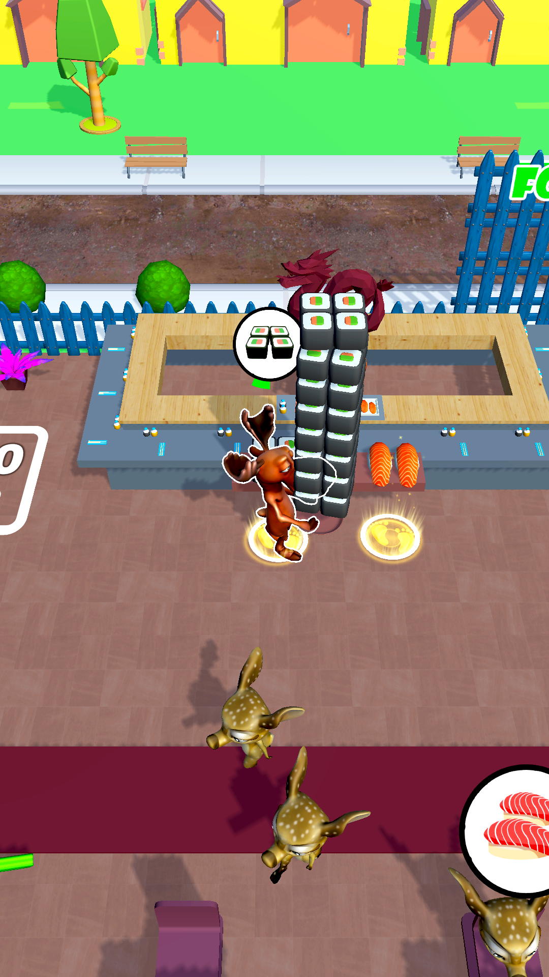 Animal Cafe Adventure: Serve Fast Food - Forest Restaurant - Food Ready ...