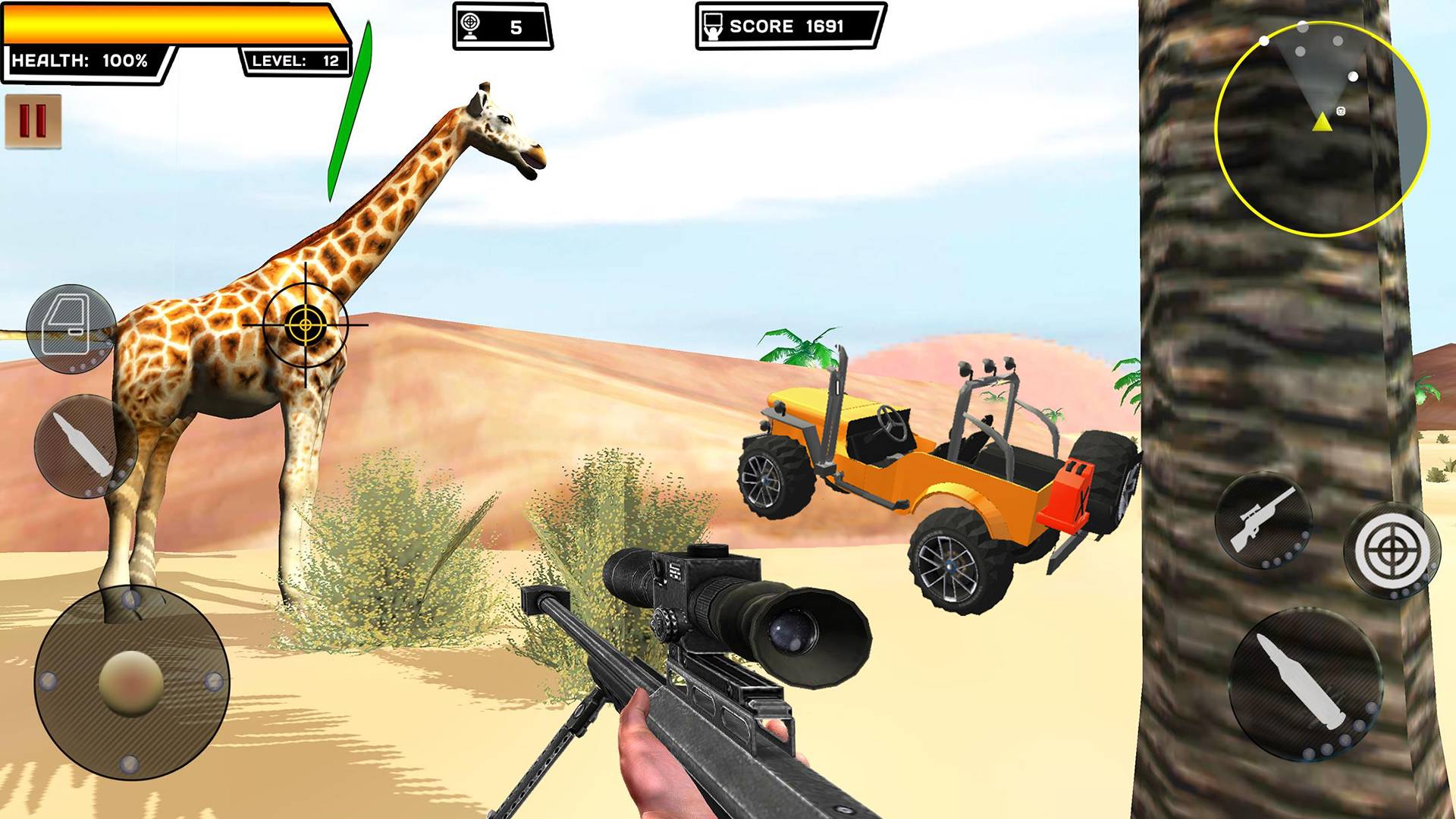 Animals Hunting 4x4 Sniper Shooting Game - App on Amazon Appstore