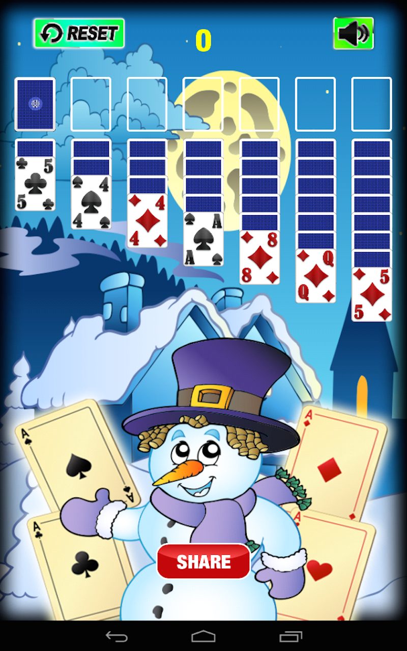Enchanted Snowman Solitaire - App on the Amazon Appstore