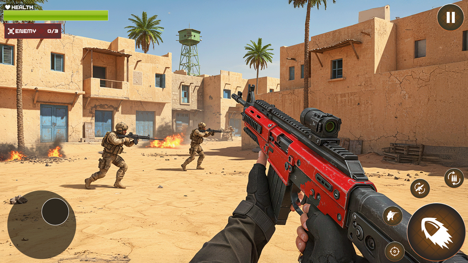 Real Commando Border Army Modern Critical Strike - Sniper Shooter Arena ...