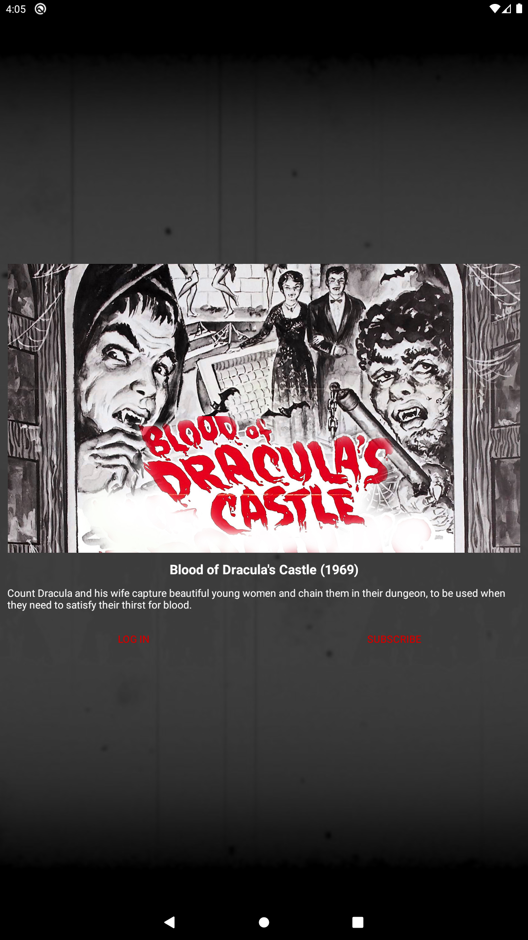 Classic Horror Movie Channel:Amazon.com:Appstore for Android