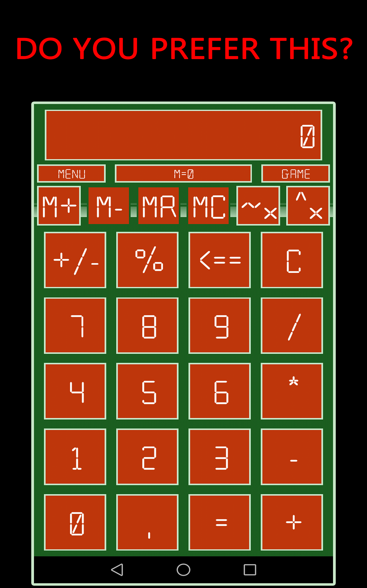 Alien Calculator PRO - App on Amazon Appstore