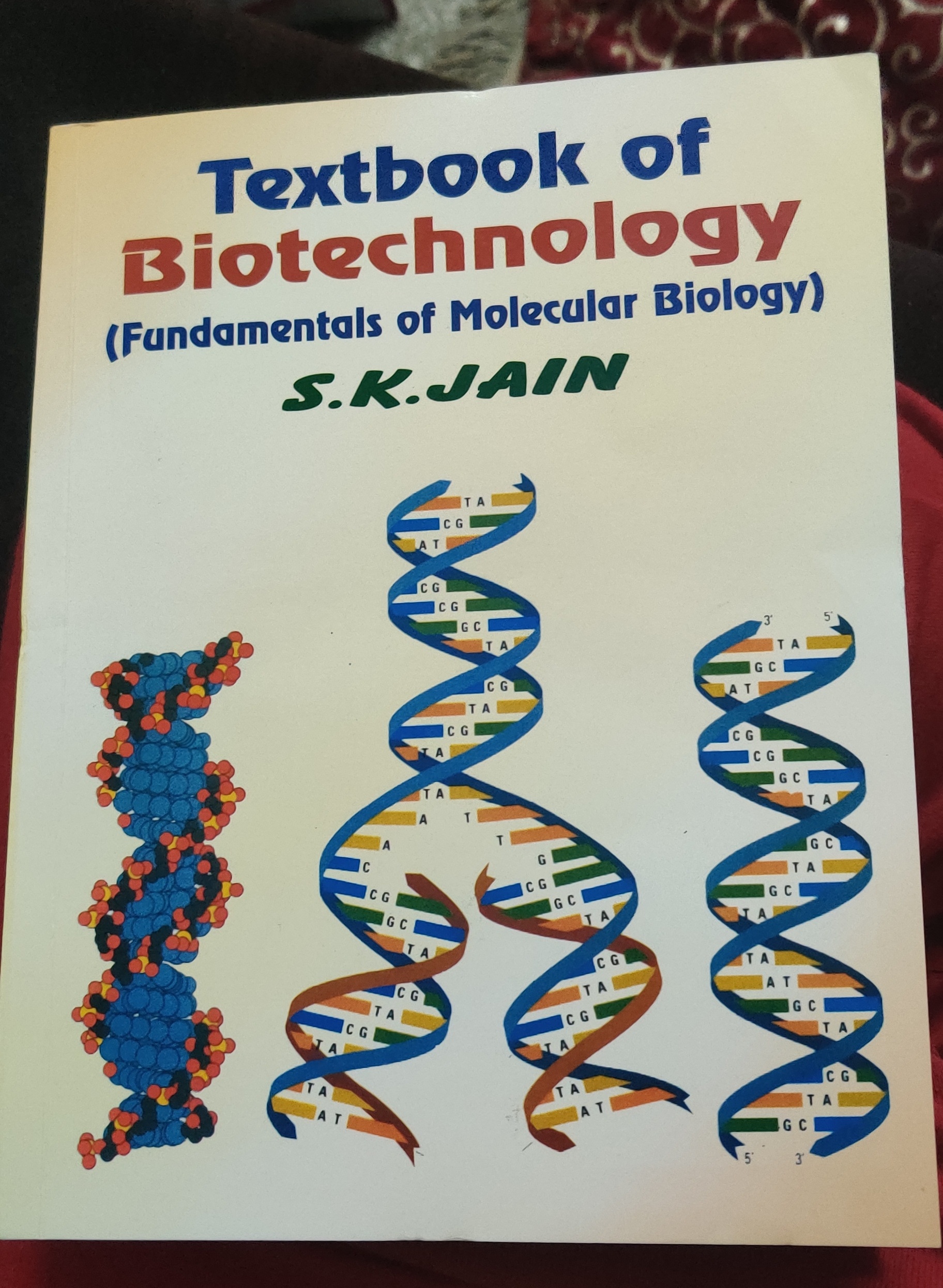 Buy Textbook of Biotechnology (Fundamentals of Molecular Biology) Book ...