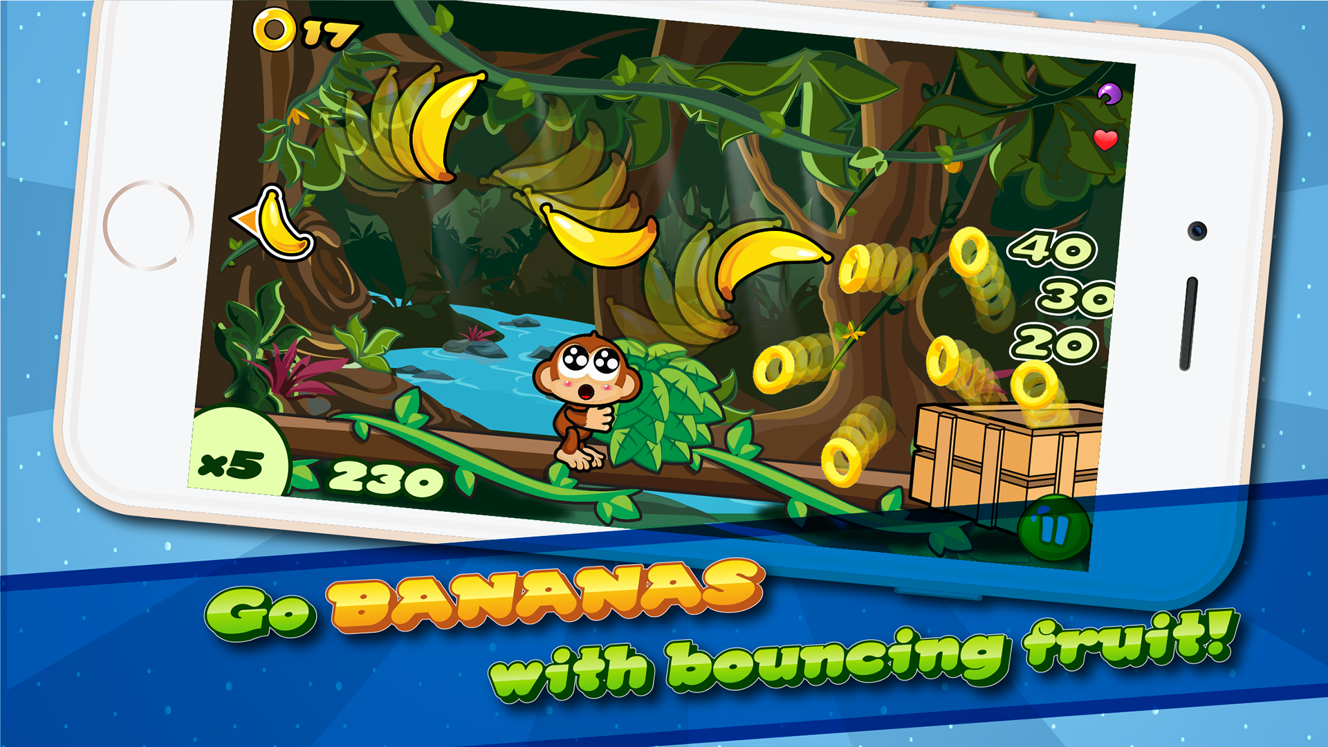 Baby Chimp Chomp: Jungle Fruit Bounce - App on the Amazon Appstore