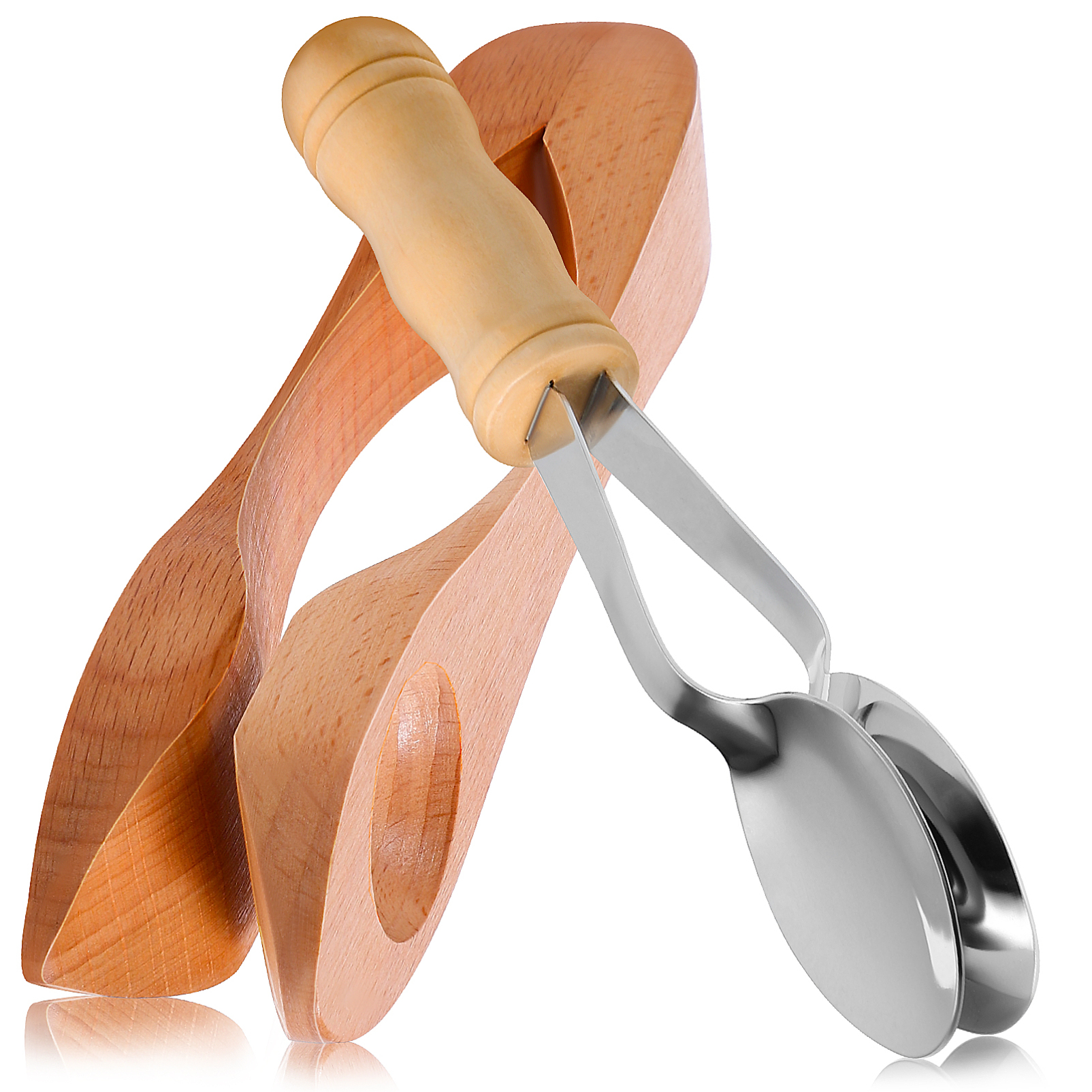 Wooden Folk Percussion Instrument Traditional Musical Spoons Wooden ...