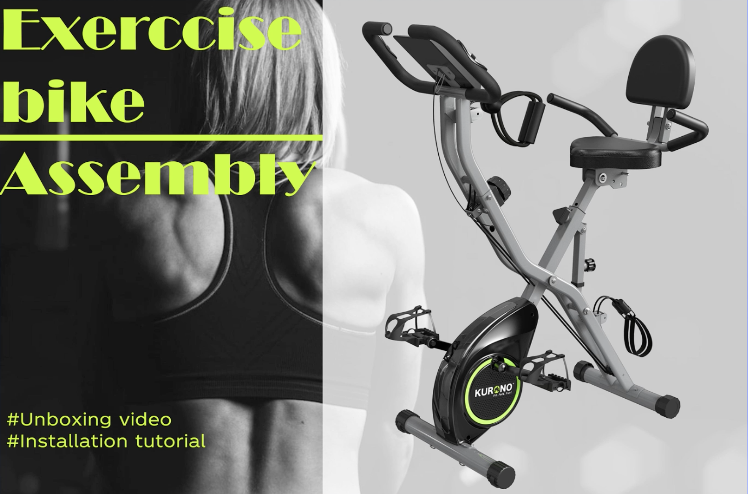 Watch LINBOLUSA 817 X-Bike - Assembly Video on Amazon Live