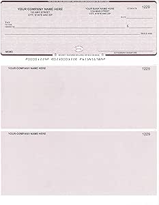 Amazon.com : Computer Checks - 250 Printed Laser Computer Voucher ...