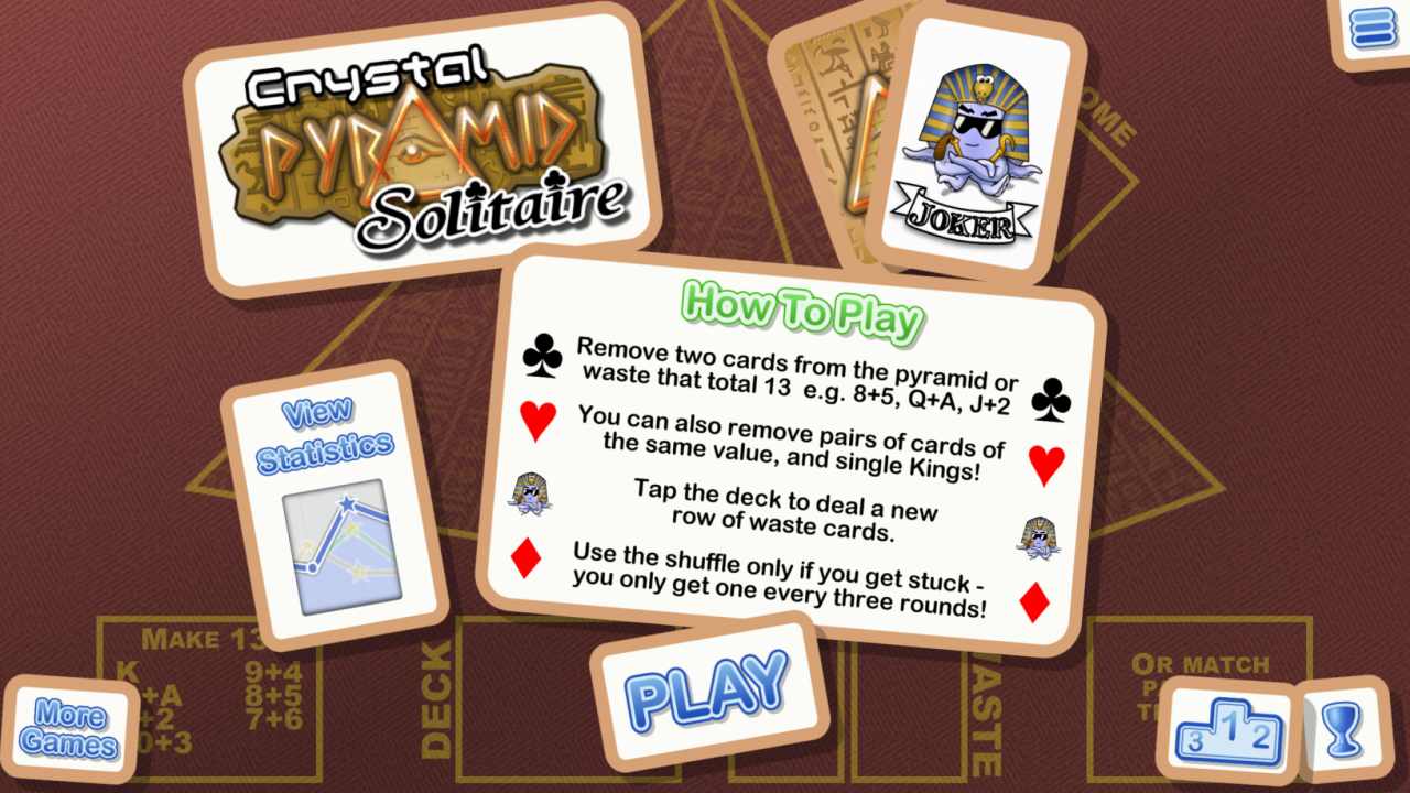 Crystal Pyramid Solitaire - App on Amazon Appstore