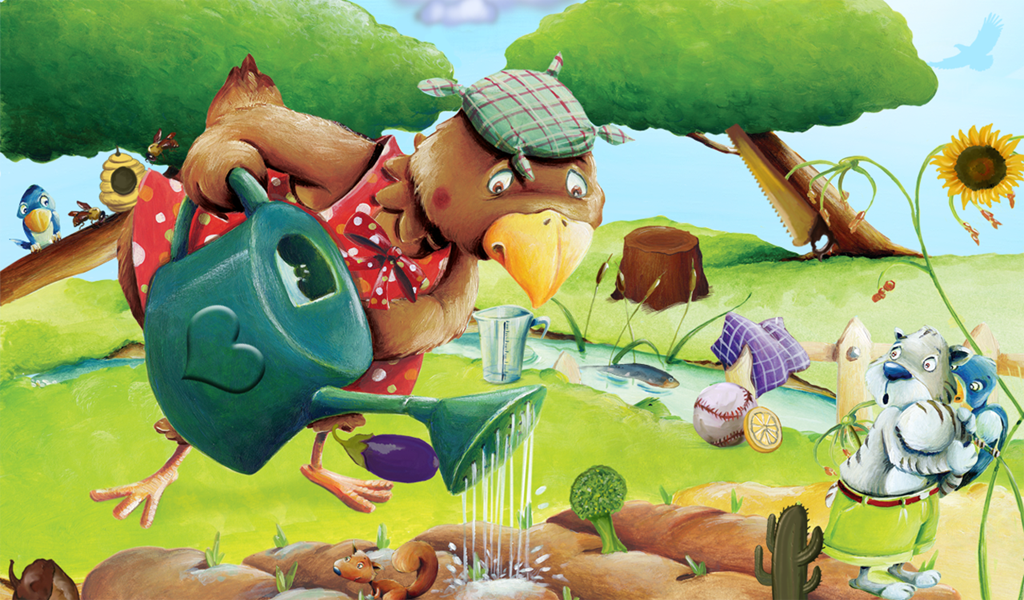 Hidden Object Game - The Little Red Hen - App on Amazon Appstore