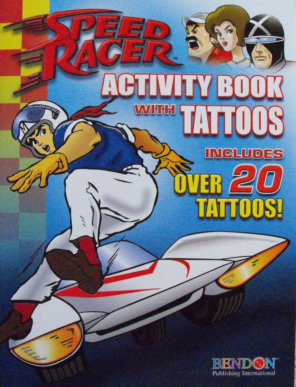 Amazon.com: Speed Racer Original Activity Book with Over 20 Tattoos ...