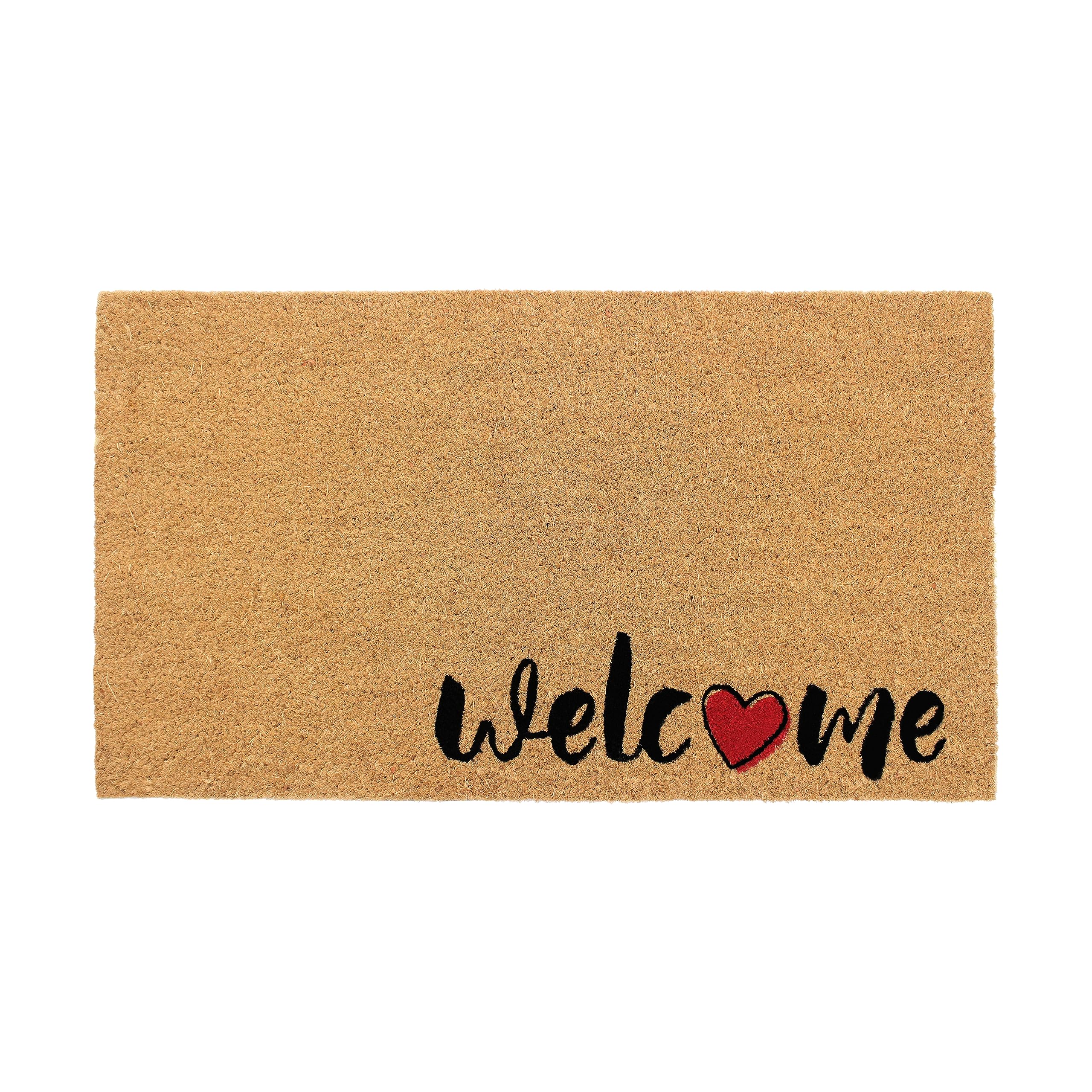 Amazon.com: IRONGATE Welcome Doormat - Non Slip Dirt Trapping Welcome ...